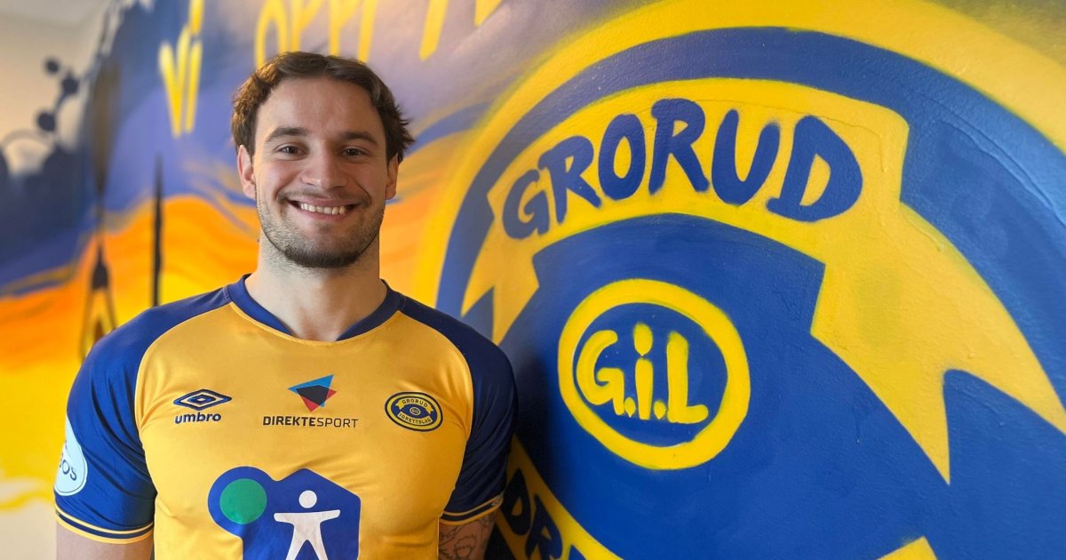 Ny mann inn dørene på Grorud / Grorud IL