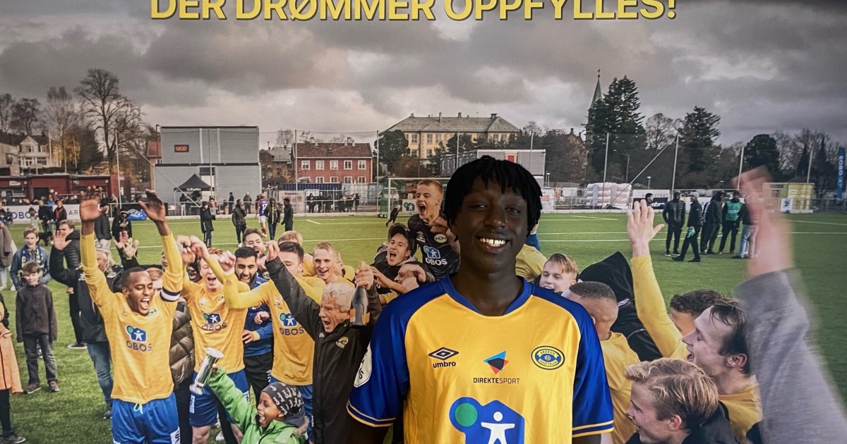 Tamsir har signert proffkontrakt / Grorud IL